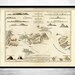 Old Map of Virgin Islands 1775 Vintage Poster Wall Art Print Wall Map ...