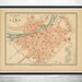 Old Map of Lima Peru 1896 Vintage Poster Wall Art Print - Etsy