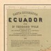 Old Map of Ecuador 1892 Equator Republic Vintage Map Vintage - Etsy