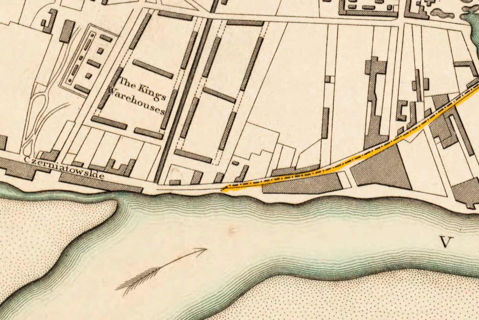 Old Map of Warsaw 1831 Poland Vintage Map Vintage Poster - Etsy