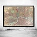 Old Map of Philadelphia 1880 Vintage Map Vintage Poster Wall Art Print ...