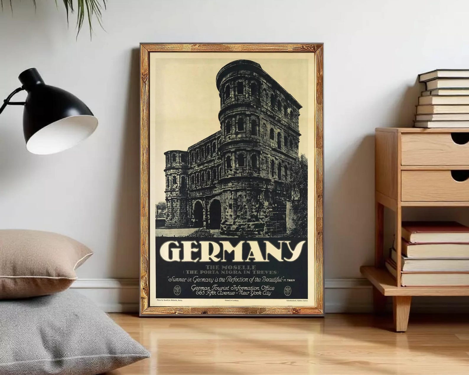 Vintage Poster of Germany Travel Poster Tourism 1930- | Wall Map Print ...