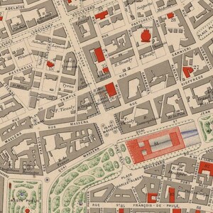 Old Map of Nice France 1882 Vintage Map | Vintage Poster Wall Art Print ...