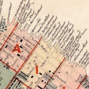Old Map of Halifax Nova Scotia Canada 1878 Vintage Map Vintage Poster ...