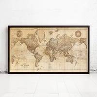 Antique Maps - Etsy