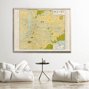 Old Map of Taipei Taiwan Touristic Guide Map | Vintage Map Wall Art ...