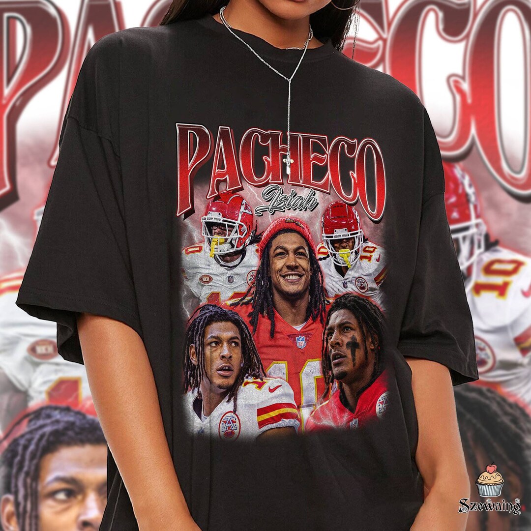 Vintage 90s Graphic Style Isiah Pacheco T-shirt, Isiah Pacheco Shirt ...