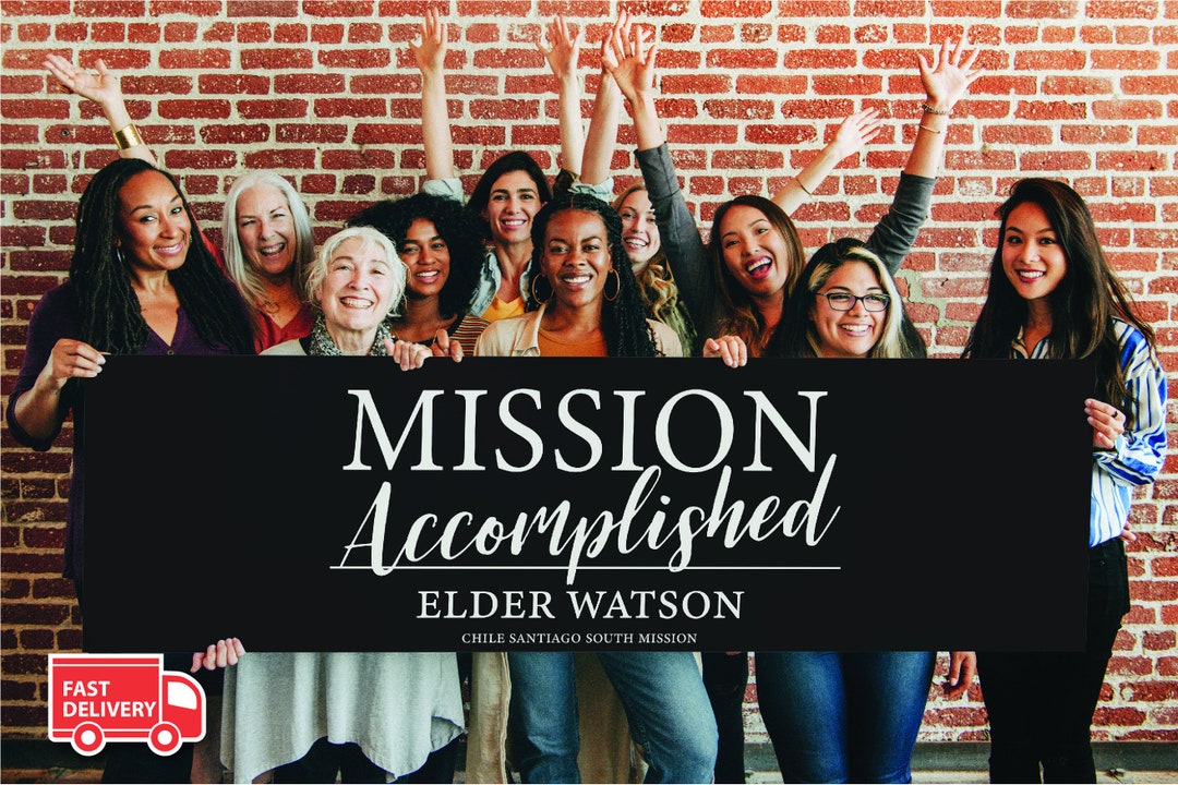 Personalized Return Missionary Banner: Welcome Home Celebration - Etsy