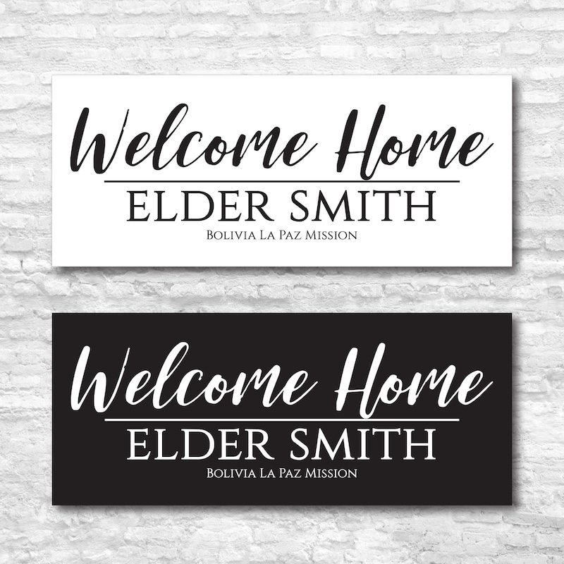 Missionary Banner - Etsy