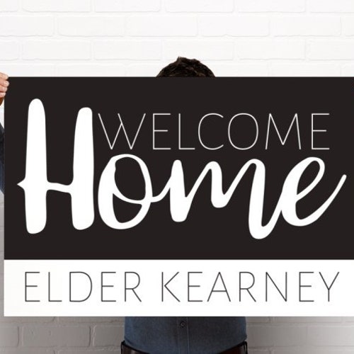 Printable Personalized Welcome Home Return Missionary Poster - Etsy