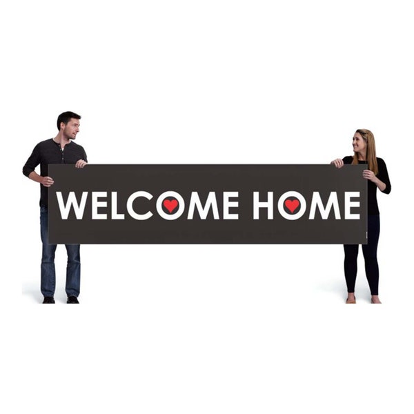 Welcome Home Banner - Etsy