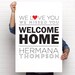 Printable Personalized Welcome Home Return Missionary Poster, Banner ...