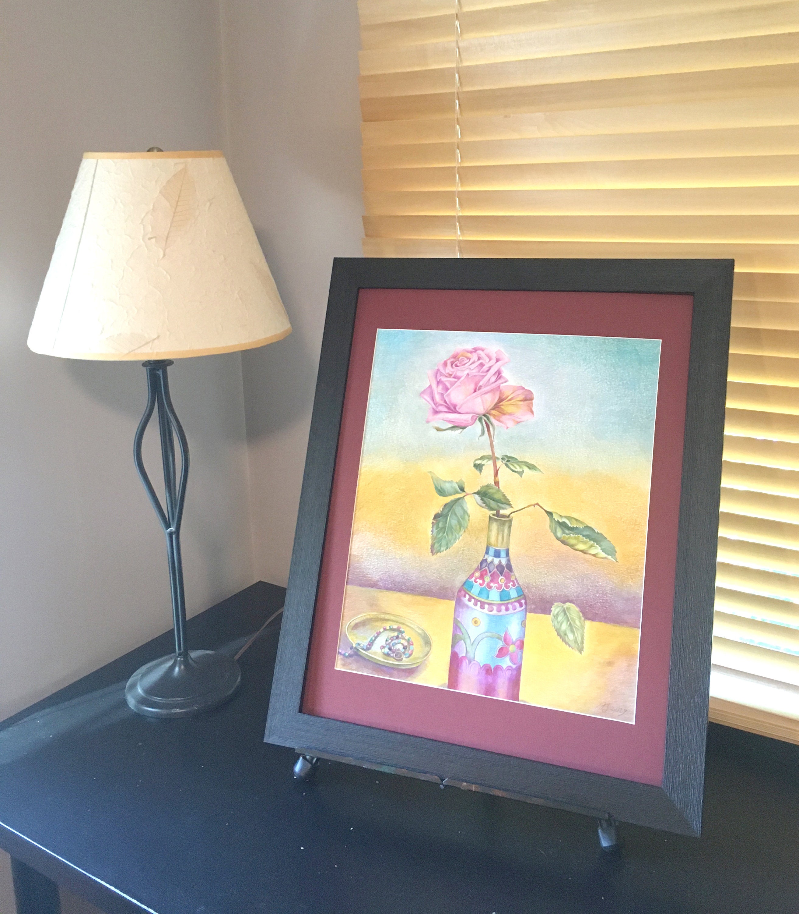 Mother's Day Rose - Original Drawing - Etsy