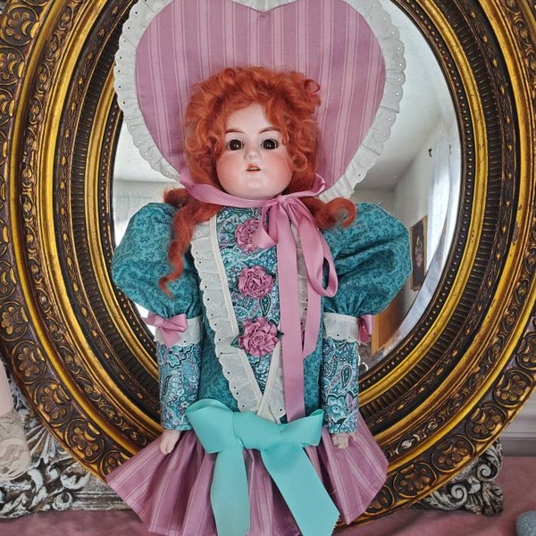 Antique Doll With Leather Body - Etsy