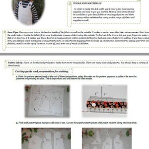 Doll Clothes PDF Pattern for 18'' Magic Attic Doll by NICOLE - Etsy
