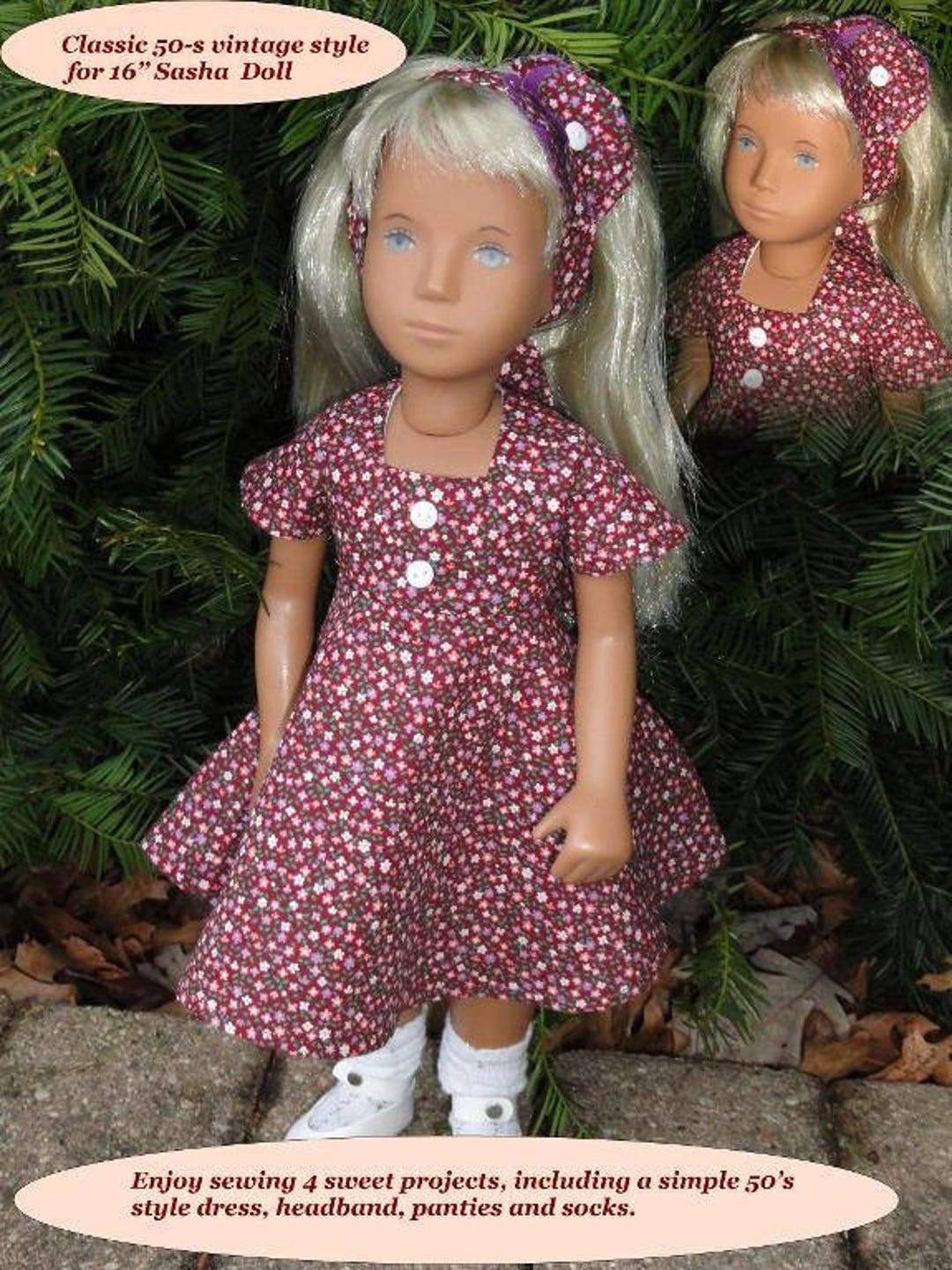 Doll Clothes PDF Sewing Patterns for the 16'' Sasha Doll SA-15 - Etsy