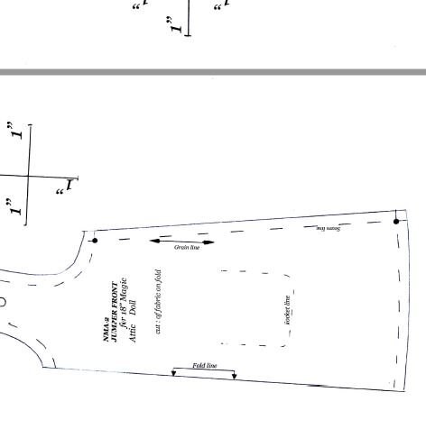 Doll Clothes PDF Pattern for 18'' Magic Attic Doll by NICOLE - Etsy