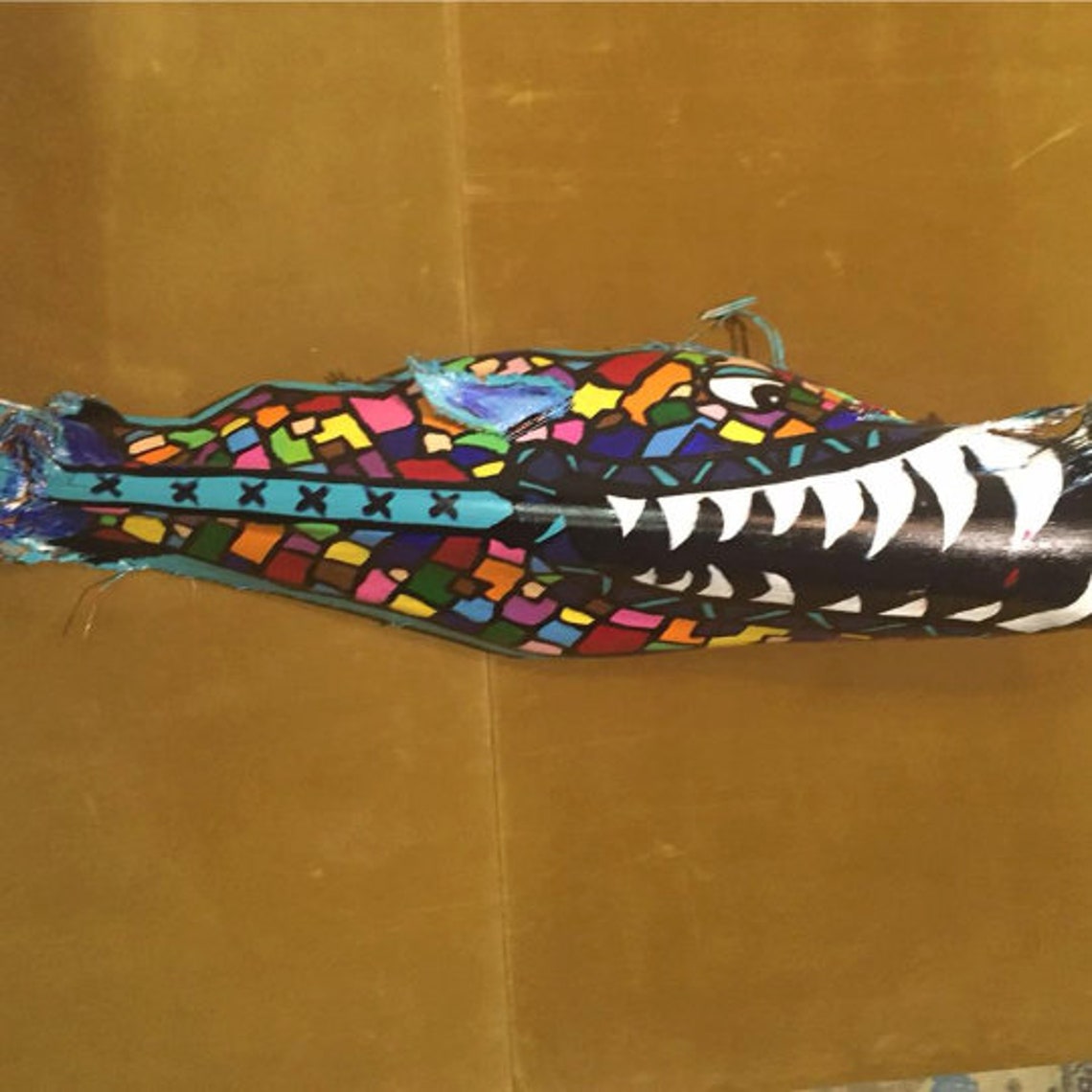 Tiki Fish Palm Frond - Etsy