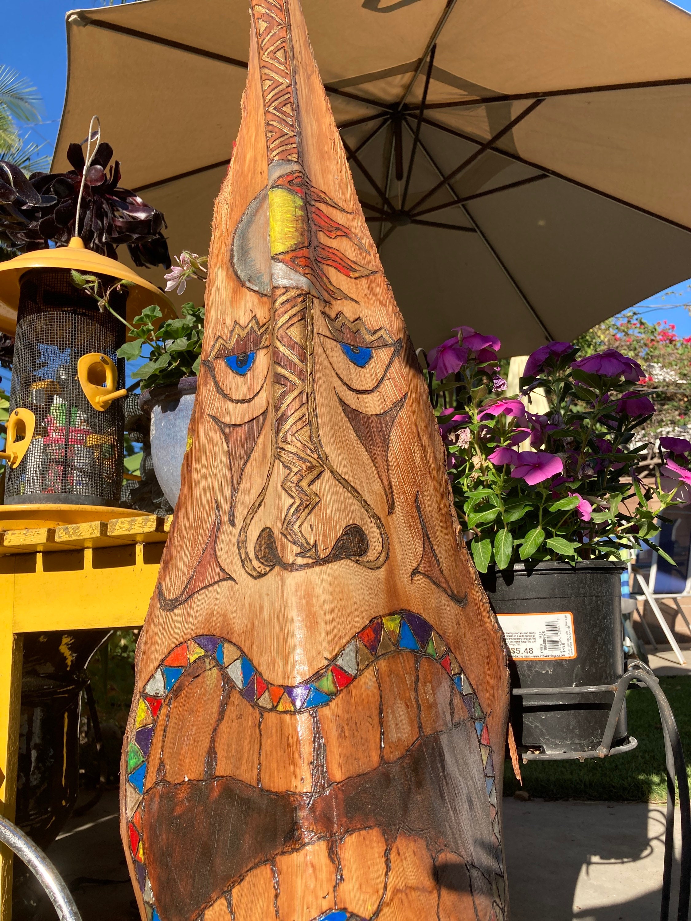 Sun and Moon Tiki - Etsy