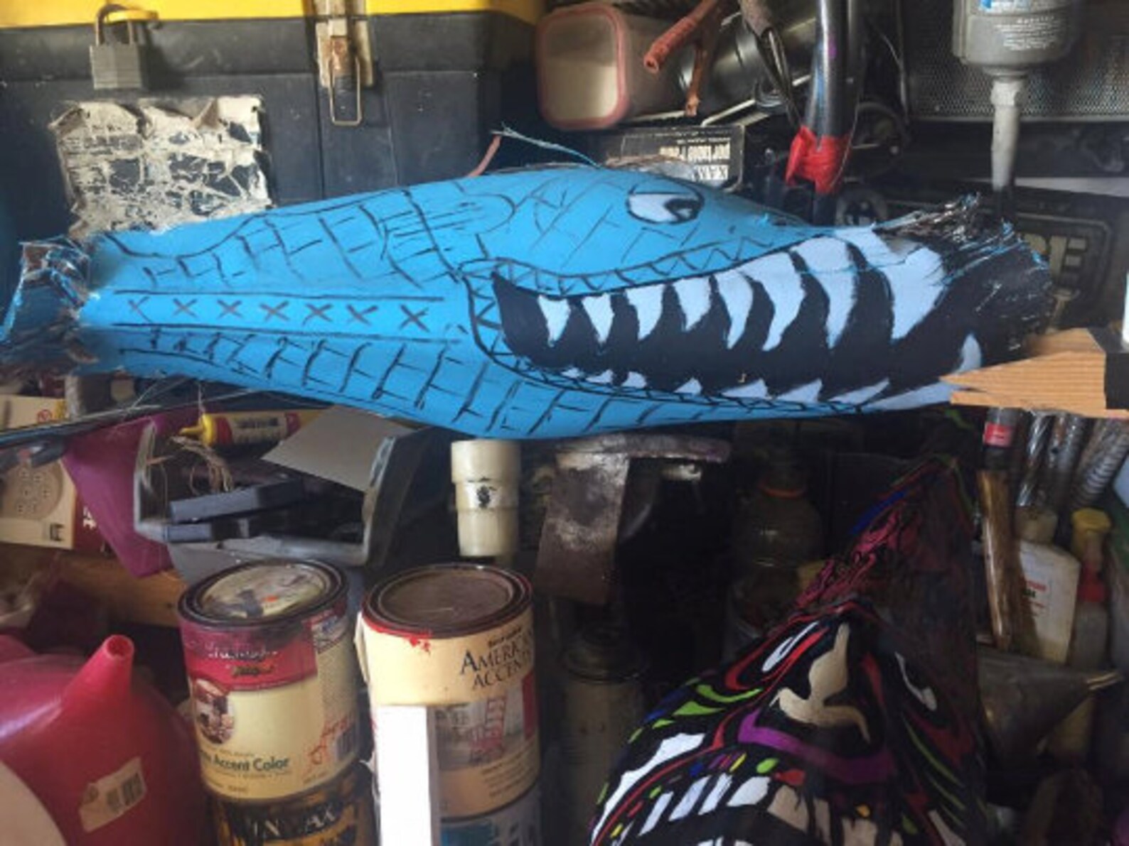 Tiki Fish Palm Frond - Etsy