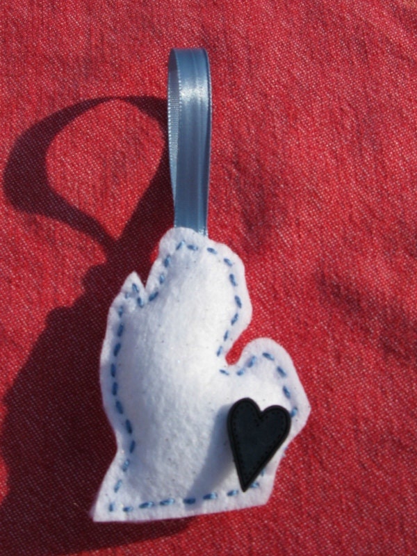 Michigan Felt Ornament - Etsy