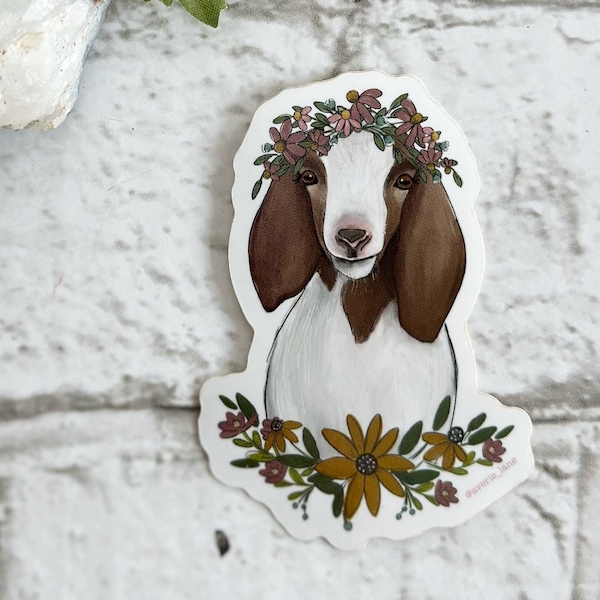 Boer Goat Sticker - Etsy