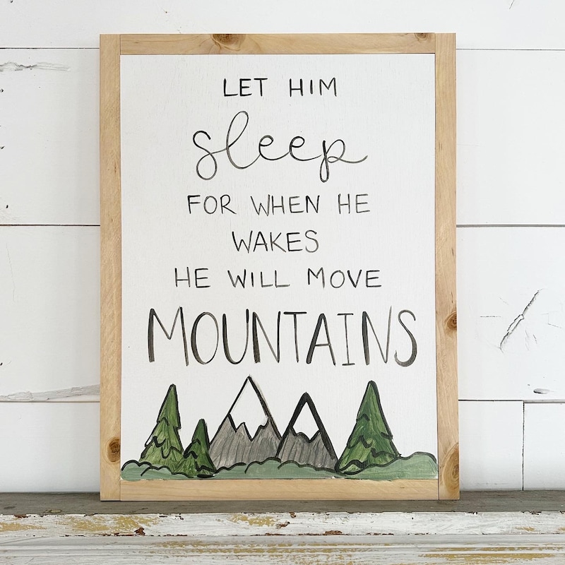 Let Him Sleep - Etsy