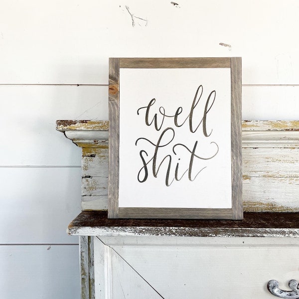 Well Shit Svg - Etsy