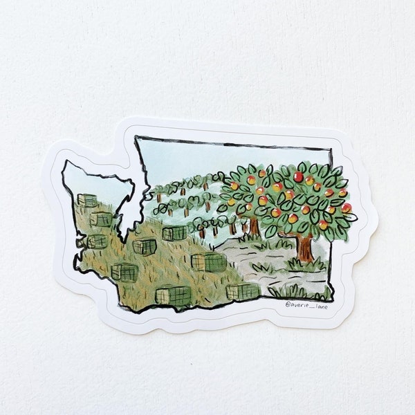 Washington Sticker - Etsy