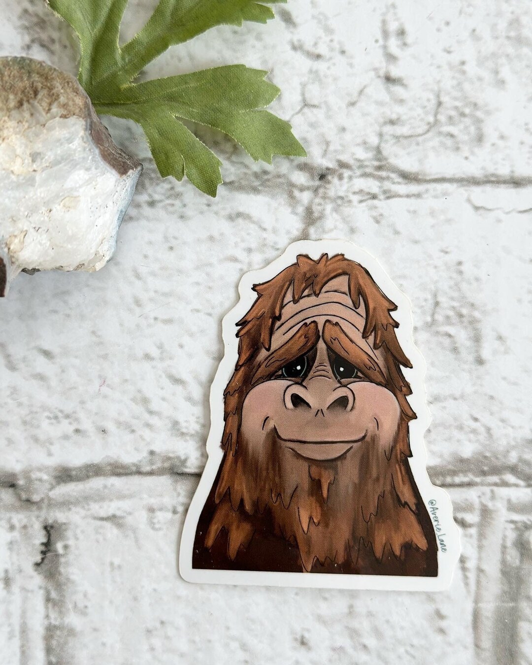 Sasquatch Bigfoot Sticker - Etsy