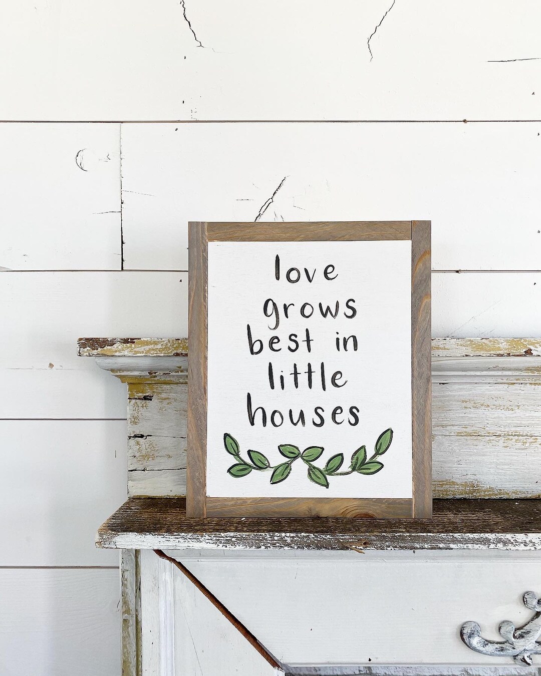Love Grows Best in Little Houses - Etsy