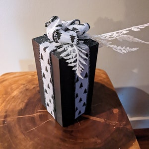 Rustic Farmhouse Style Wood Presents| Christmas Decorations| 4x4 Wood ...