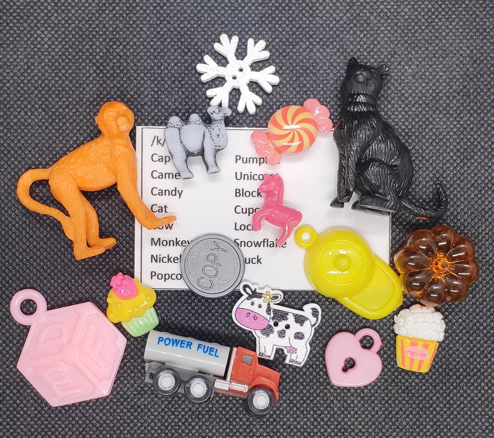 Speech Therapy Miniature Objects for Articulation Phonology - Etsy