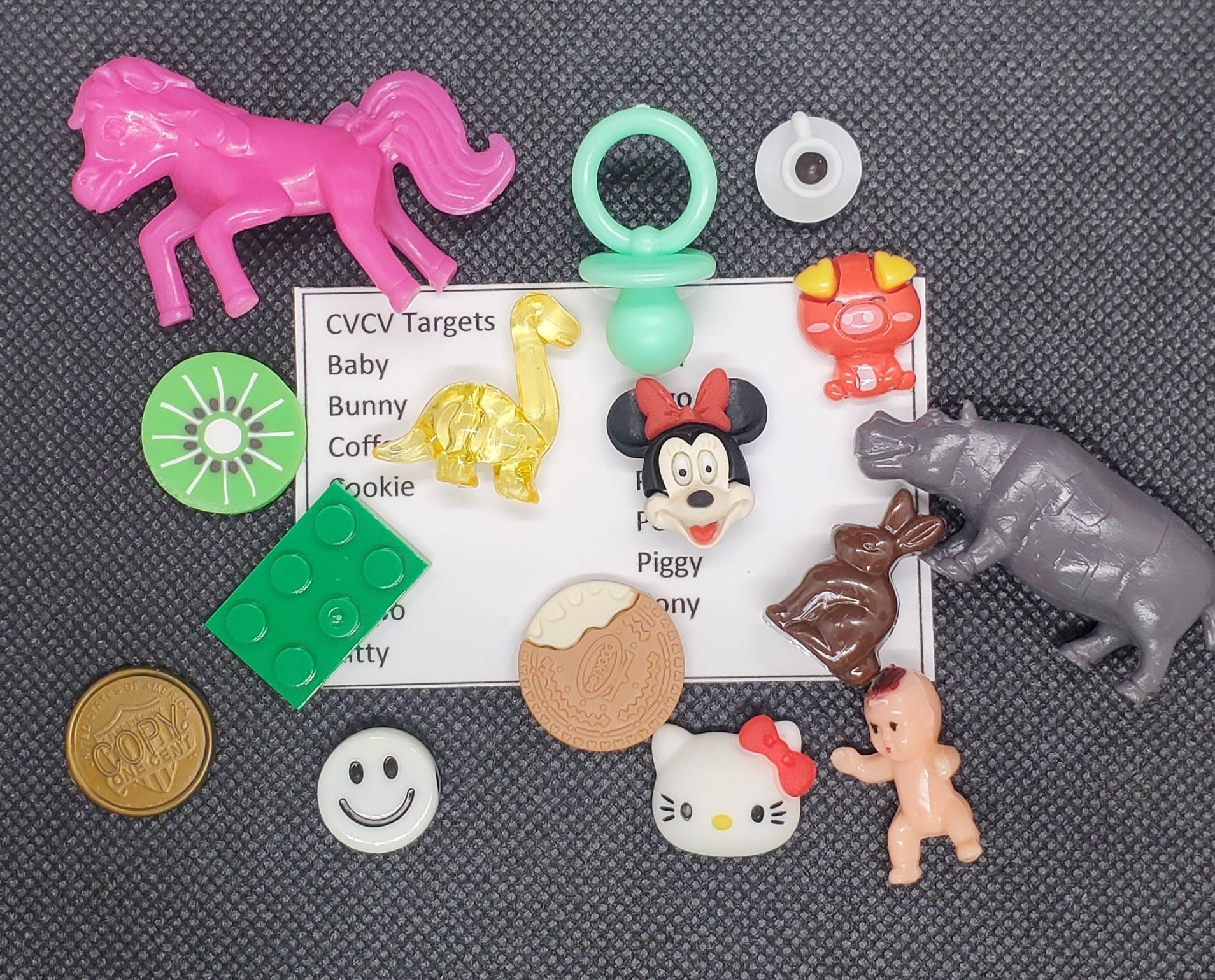 Speech Therapy Miniature Objects for Articulation Phonology - Etsy