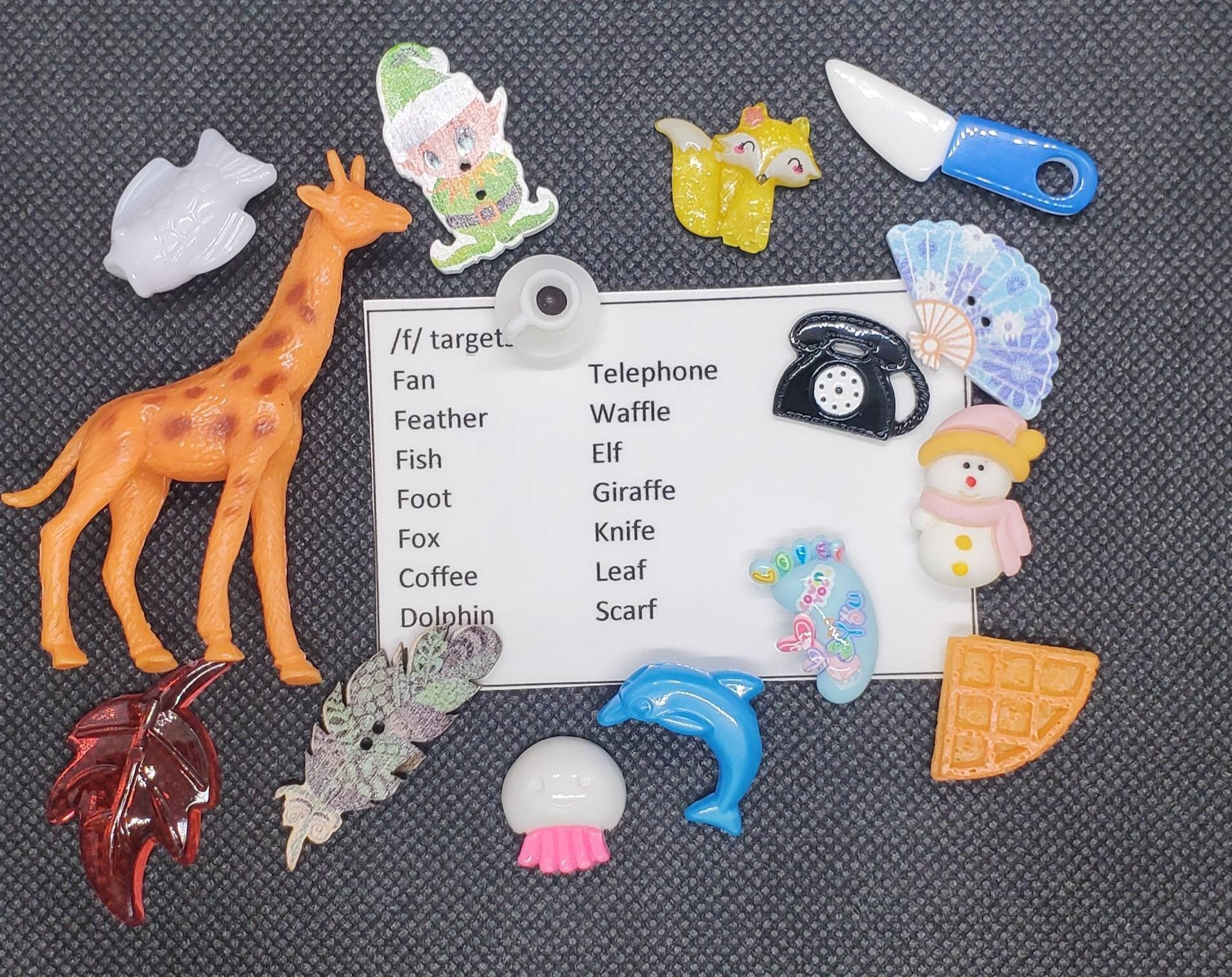 Speech Therapy Miniature Objects for Articulation Phonology - Etsy