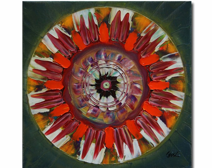 Original Mandala Painting Spiritual Art Meditation Art - Etsy