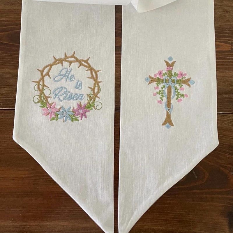 Church Wreath Sashes - Etsy
