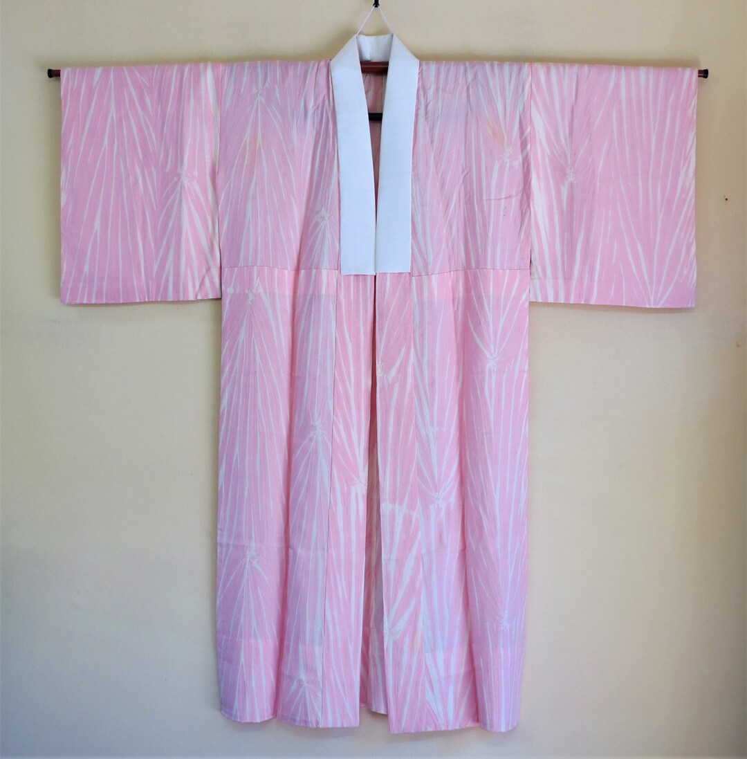Silk Juban / Vintage Japanese Silk Juban / Under - Kimono / Handyed ...