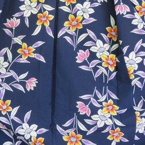 YUKATA / Kimono / Vintage Japanese Cotton Kimono / Indigo / Lovely ...