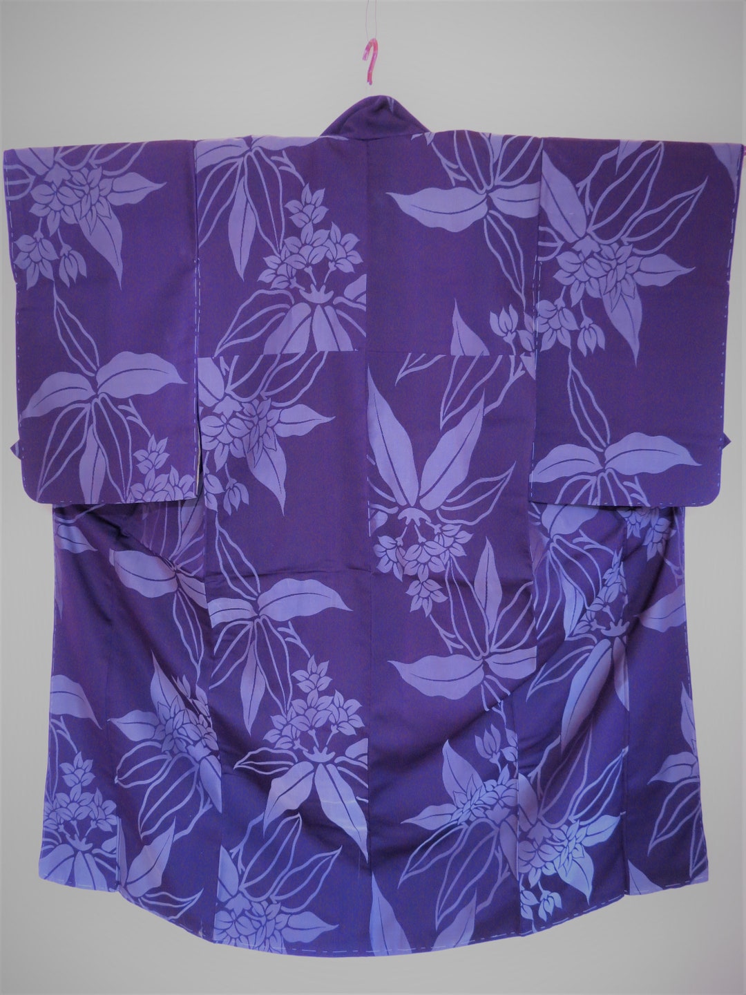KIMONO / Silk / Showa / Antique Japanese Silk Kimono / Art Nouveau ...