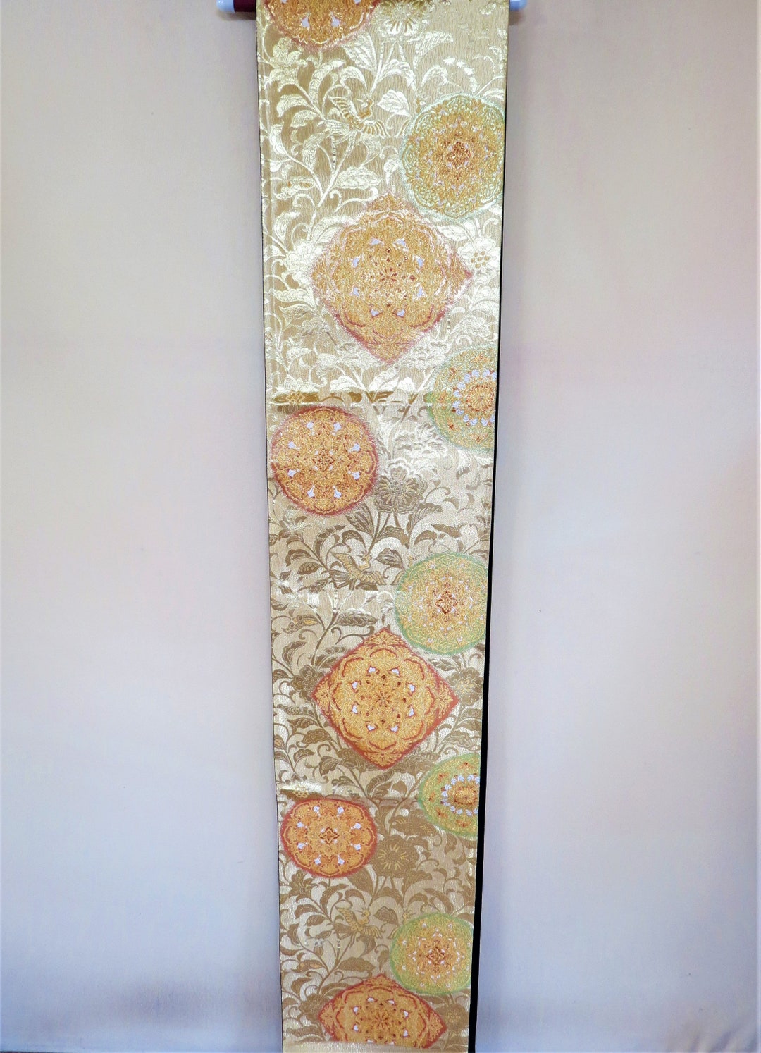 OBI TABLE RUNNER, Silk Obi, Art Runner, Vintage Japanese Obi, Unused ...