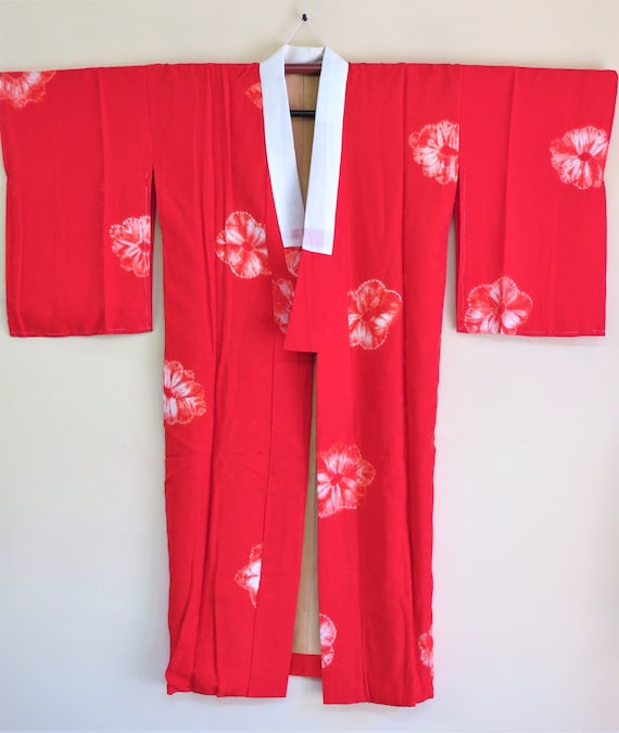 silk juban vintage japanese - Gem