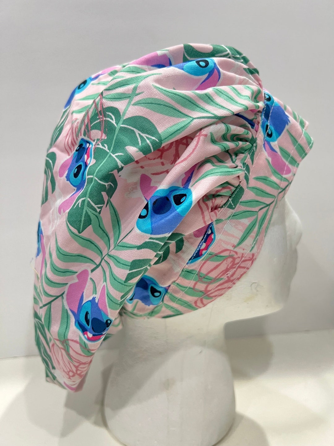 Stitch Scrub Cap, Disney Stitch Surgical Cap, Hawaiian Surgical Cap ...