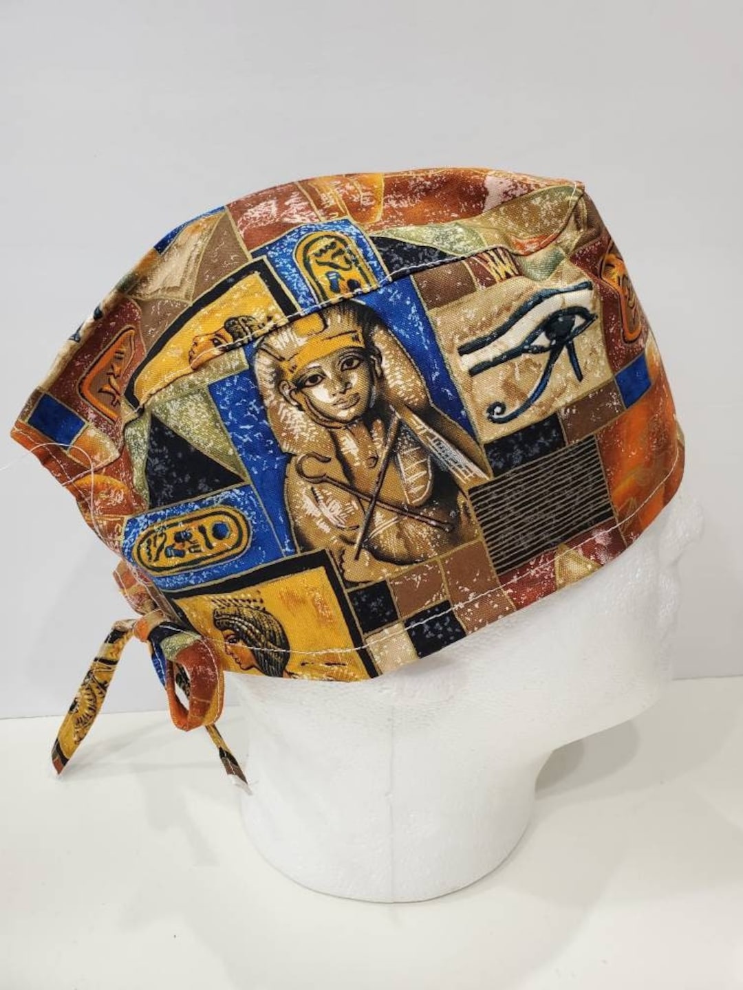 Men's Egyptian Scrub Hat, Surgical Hat, Scrub Cap, Surgical Cap - Etsy
