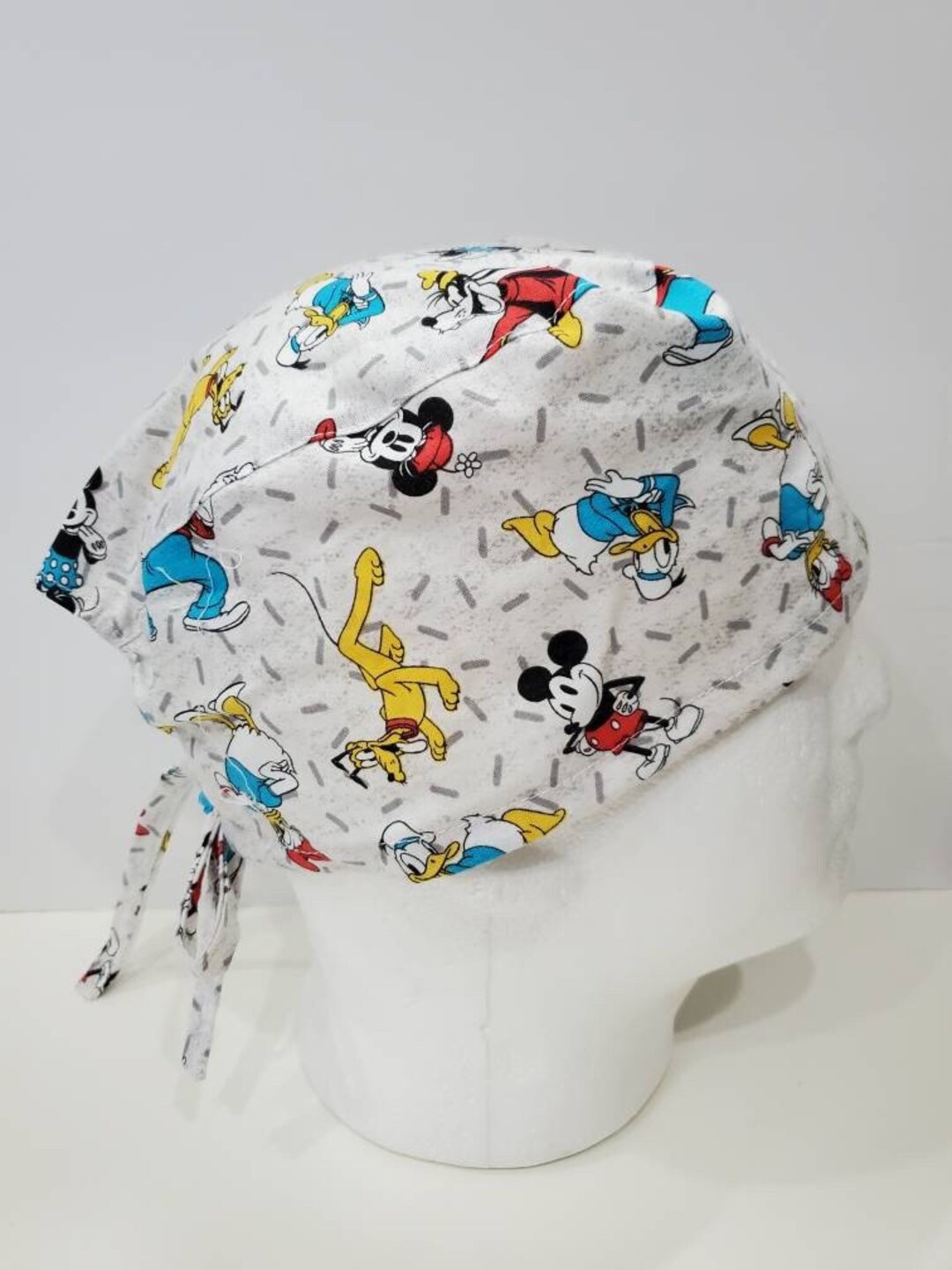 Men's Disney Mickey and Friends Scrub Cap, Mickey Mouse Surgical Cap ...