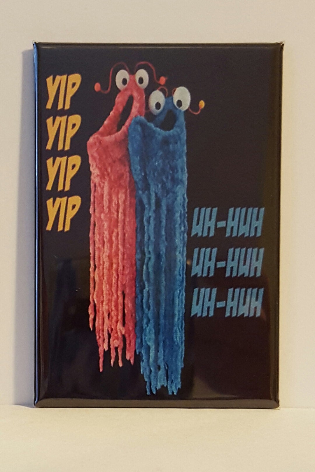Seasame Street Yip Yip Monsters 2" X 3" Fridge Magnet Art Vintage - Etsy