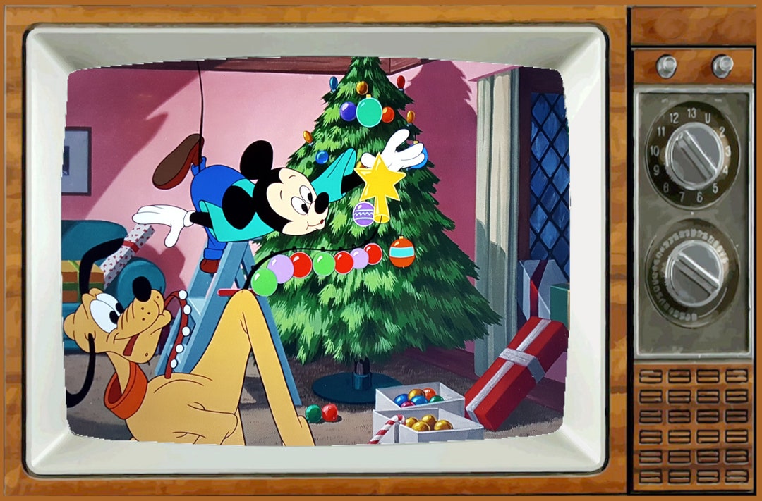 Mickey Mouse & Pluto TV Fridge Magnet 2" X 3" Nostalgic Retro Pluto's ...