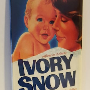 Ivory Snow Laundry Detergent 2" X 3" Fridge Magnet Art Vintage - Etsy