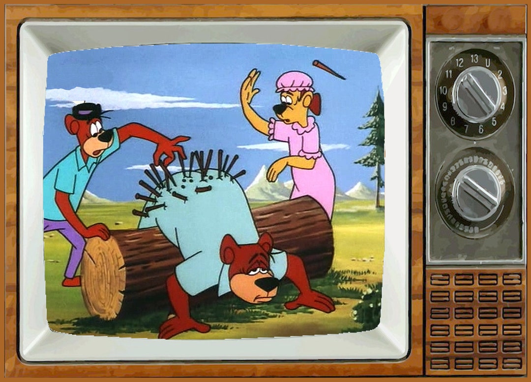 The BEARY FAMILY TV Fridge Magnet 2" X 3" Saturday Morning Cartoons ...