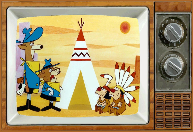 GO GO GOPHERS Tv Fridge Magnet 2" X 3" Art Saturday Morning Cartoons ...